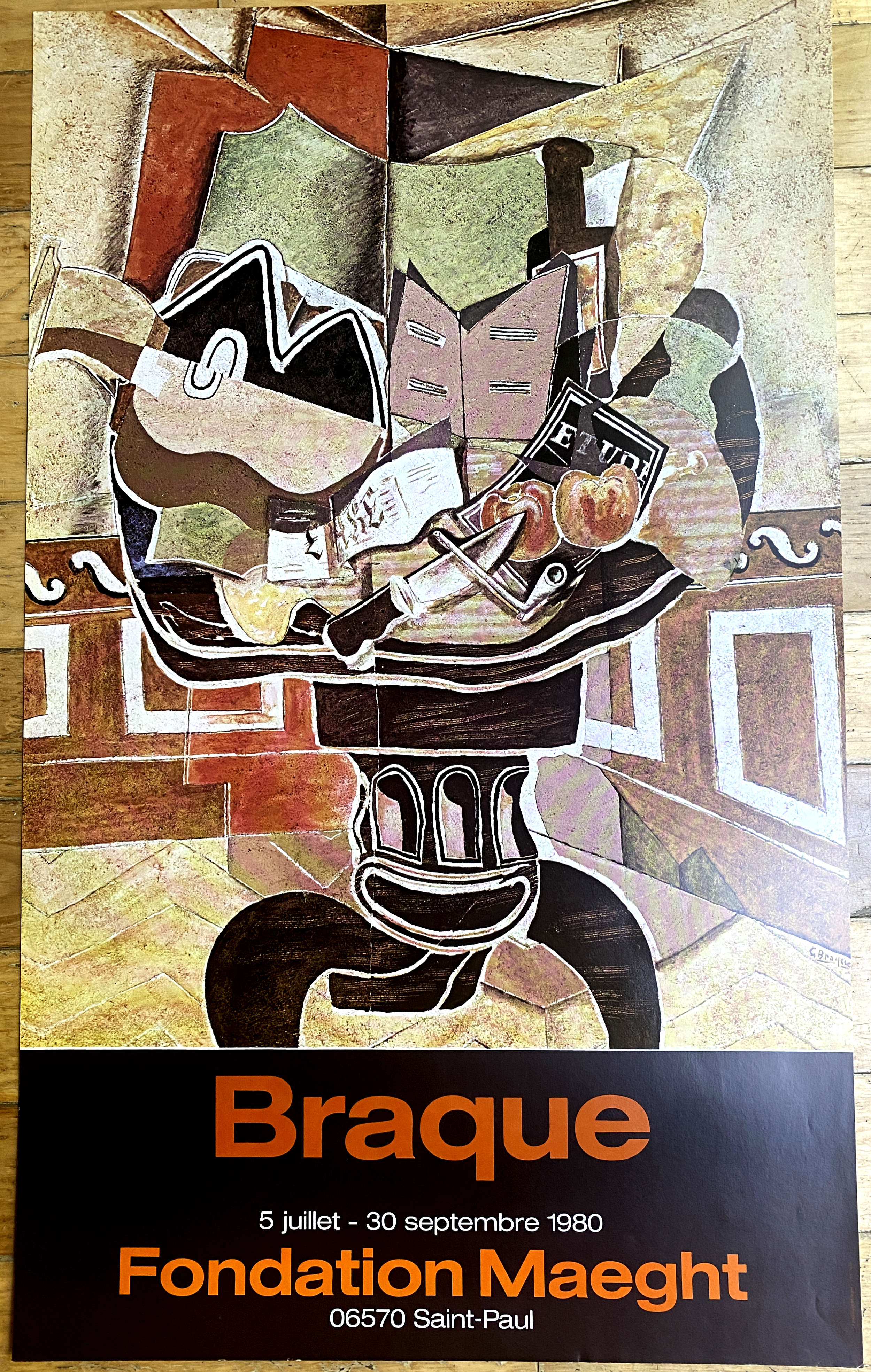 Georges Braque - Original Poster 1980 – Art & Vintage Store Ltd