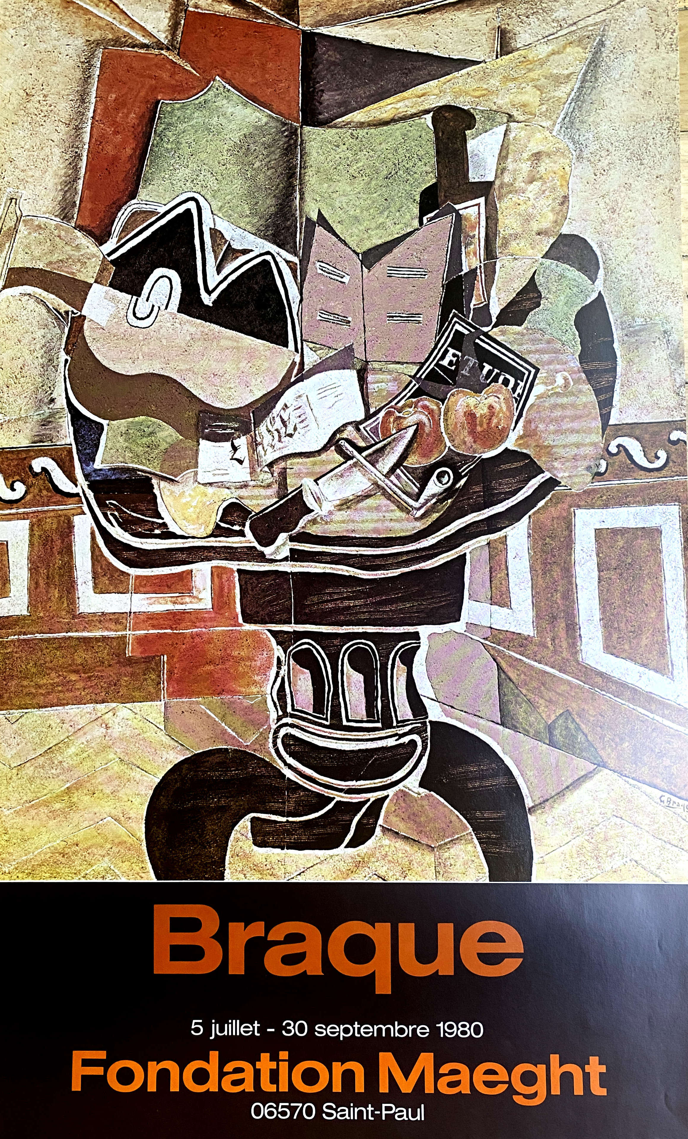 Georges Braque - Original Poster 1980 – Art & Vintage Store Ltd