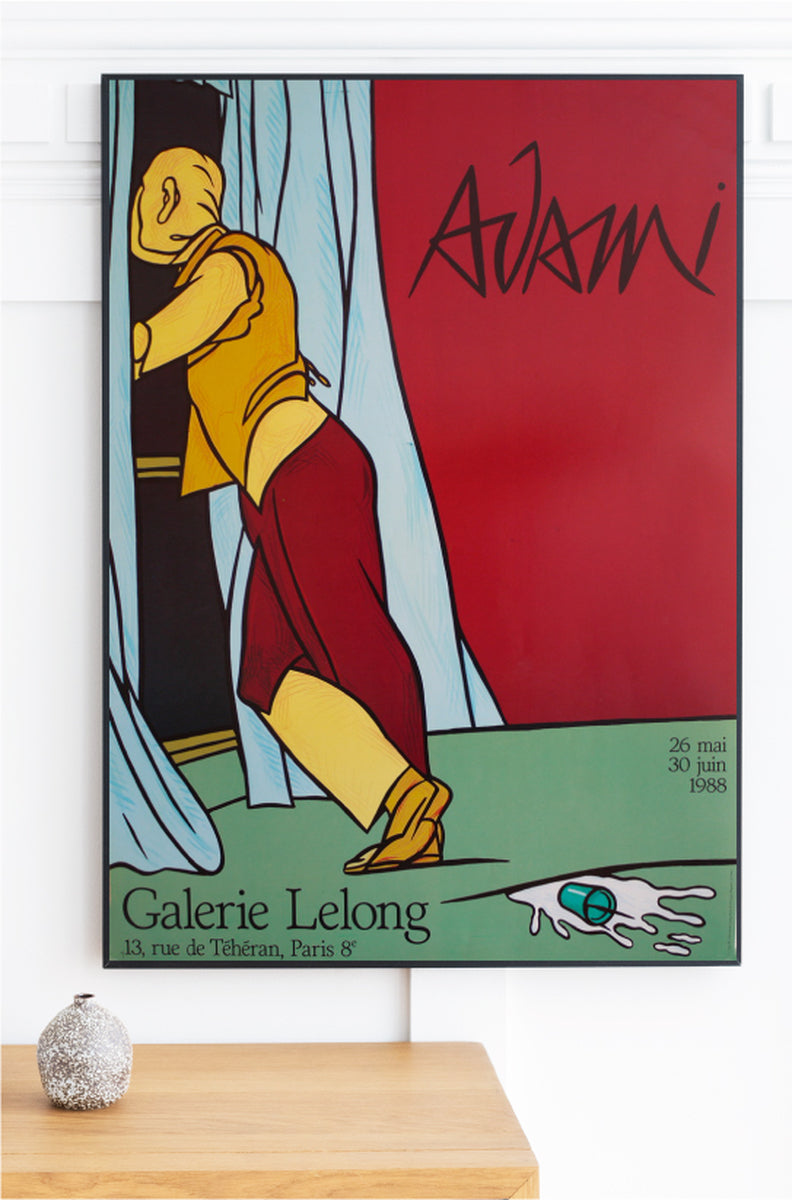 Valerio Adami - Original Artist Poster 1988 – Art & Vintage Store Ltd
