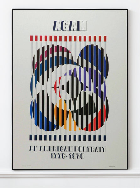 Agam - Original Artist Poster 1976 – Art & Vintage Store Ltd