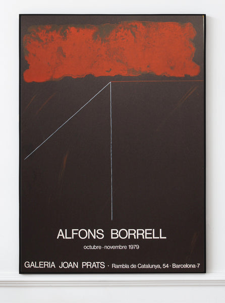 Alfons Borrell - Original Artist Poster 1978 – Art & Vintage Store Ltd