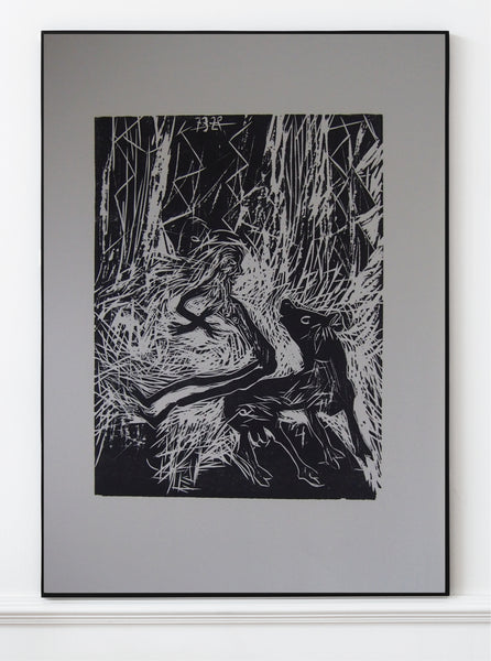 Andreas Bindl - Original Woodcut – Art & Vintage Store Ltd