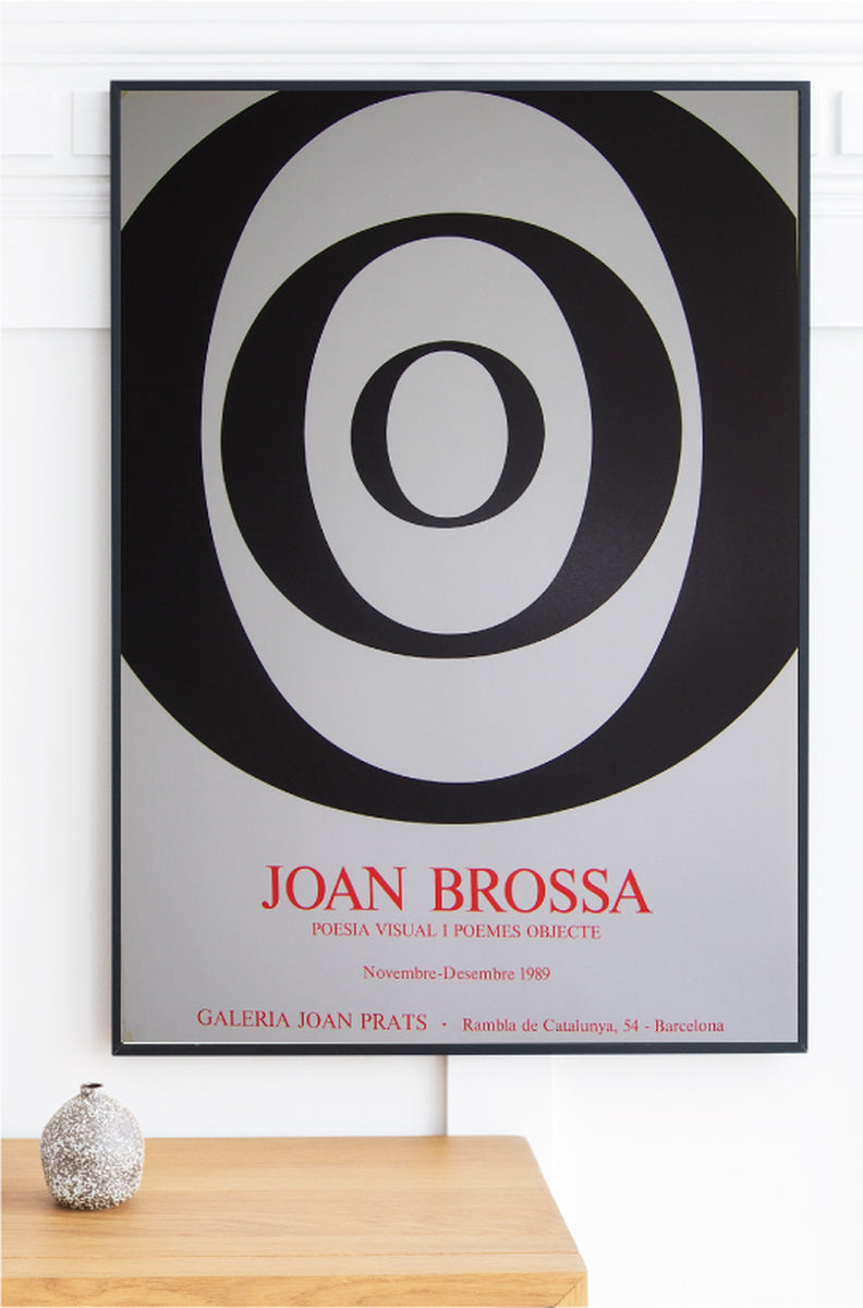 Joan Brossa - Original Artist Poster 1989 – Art & Vintage Store Ltd
