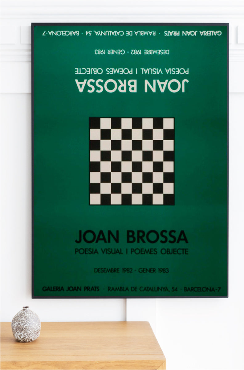 Joan Brossa - Original Artist Poster 1982 – Art & Vintage Store Ltd