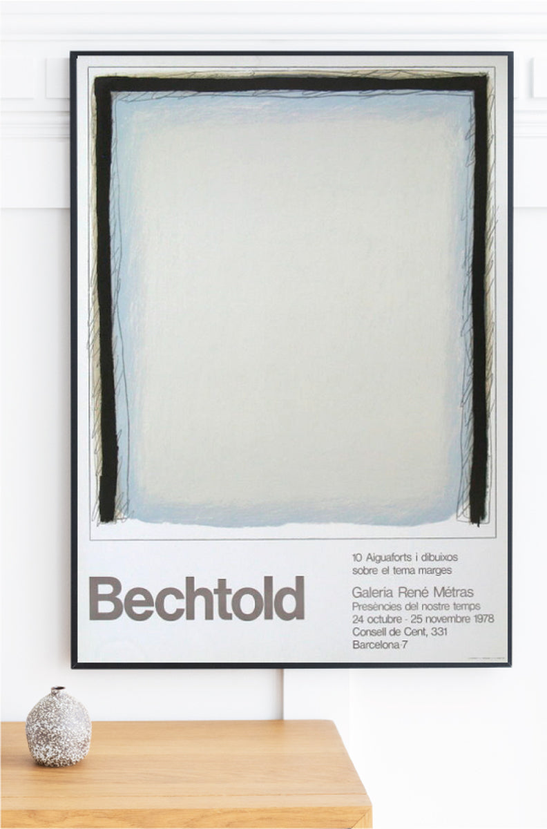 Erwin Bechtold - Original Artist Poster 1978 – Art & Vintage Store Ltd