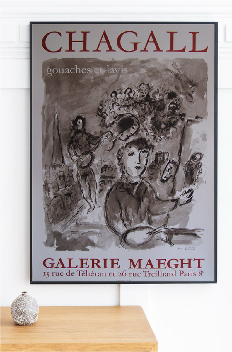 Marc Chagall Original Artist Poster 1977 – Art & Vintage Store Ltd
