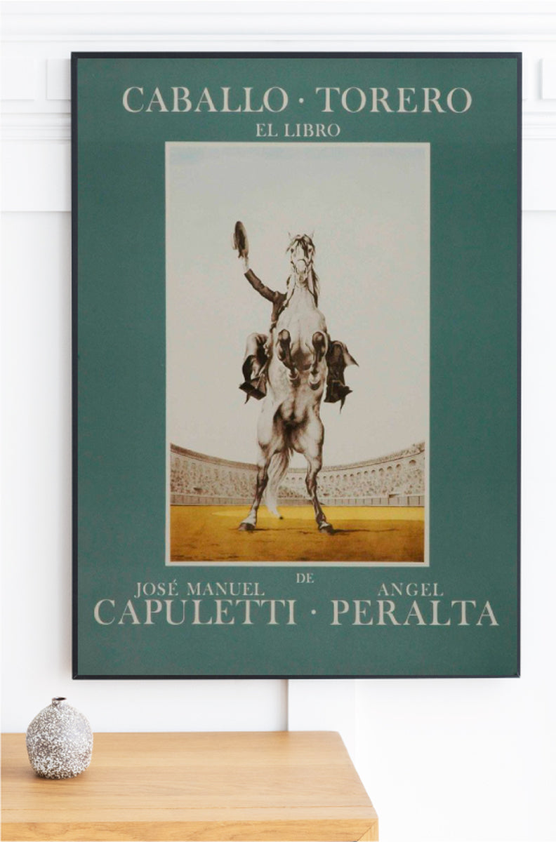 Caballo Torero El Libro - Original Exhibition Poster 1974 – Art ...