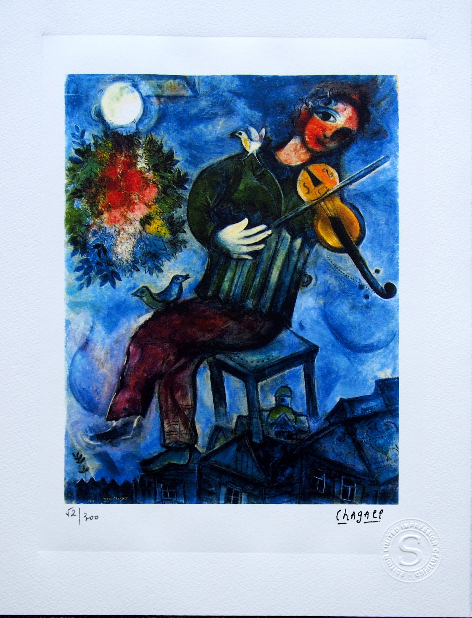 Marc Chagall - Hand Pressed Print – Art & Vintage Store Ltd
