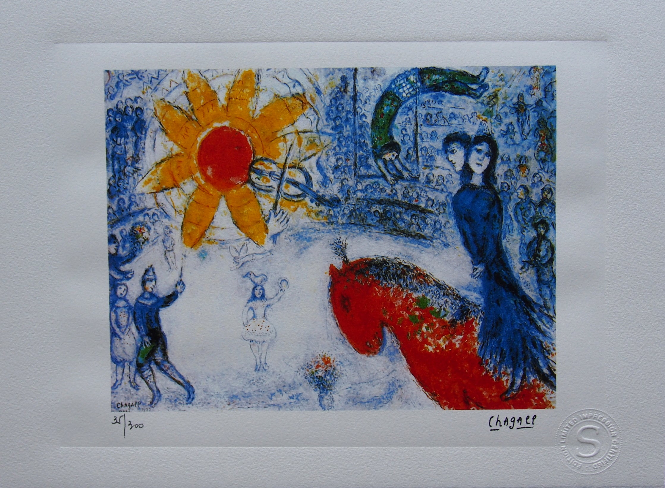 Marc Chagall - Hand Pressed Print – Art & Vintage Store Ltd