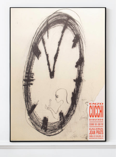 Enzo Cucchi - Original Artist Poster 1990 – Art & Vintage Store Ltd