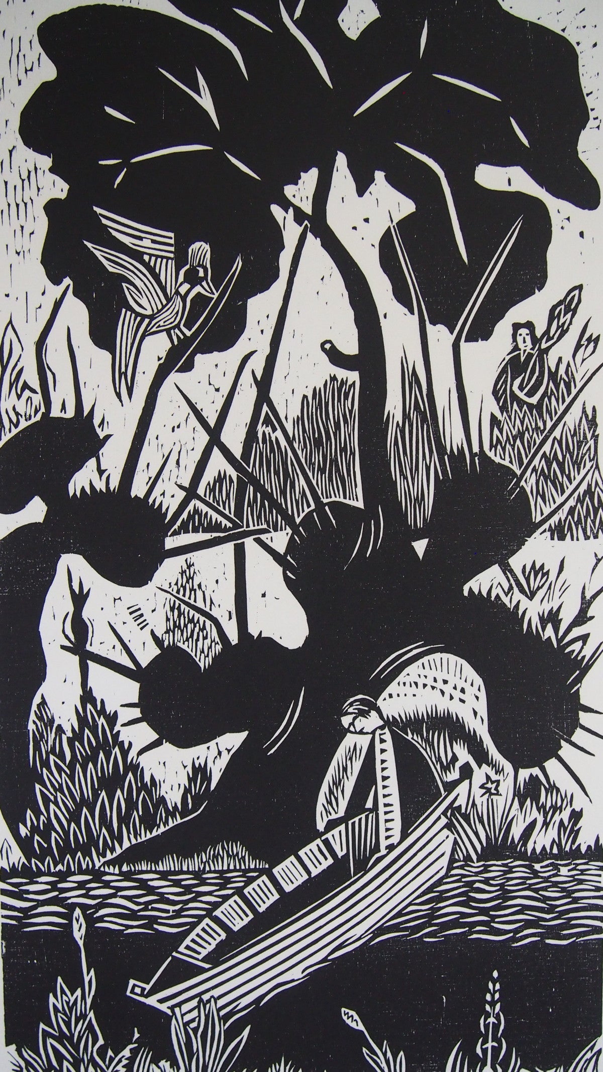 Hinricus Bicker-Riepe - Original Woodcut – Art & Vintage Store Ltd