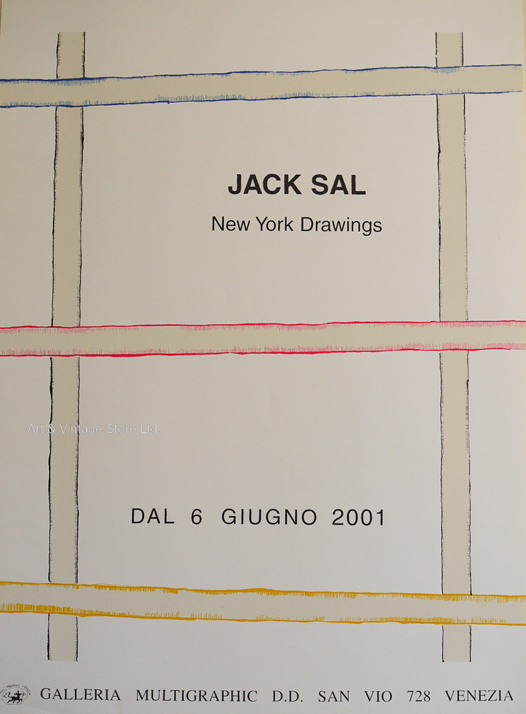 Jack Sal - Original Poster 2001 – Art & Vintage Store Ltd