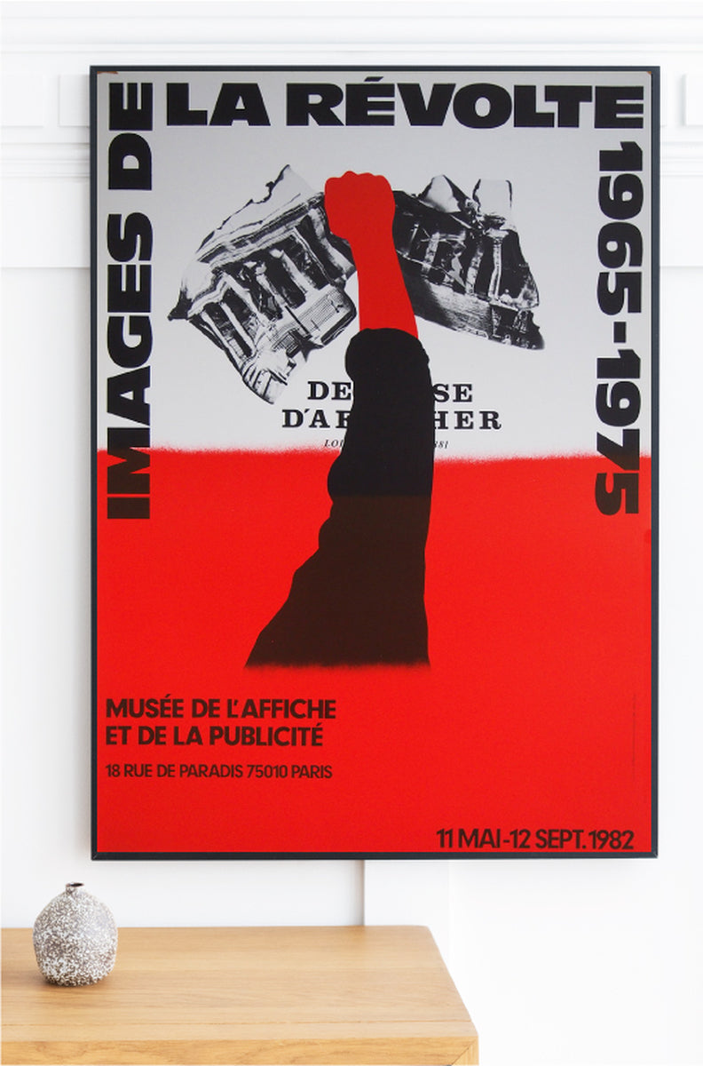 Razzia – Original Exhibition Poster 1982 – Art & Vintage Store Ltd