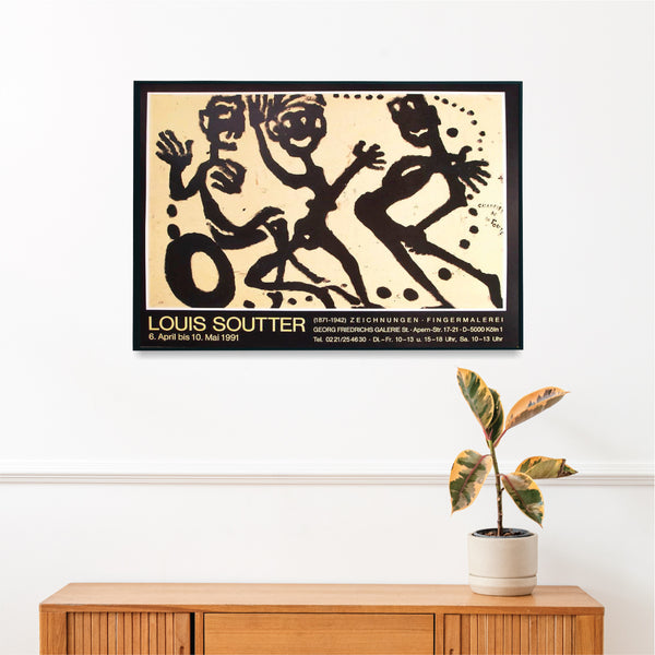 Louis Soutter original Artist Poster 1991 – Art & Vintage Store Ltd