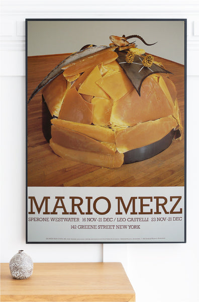 Mario Merz - Original Artist Poster 1984 – Art & Vintage Store Ltd