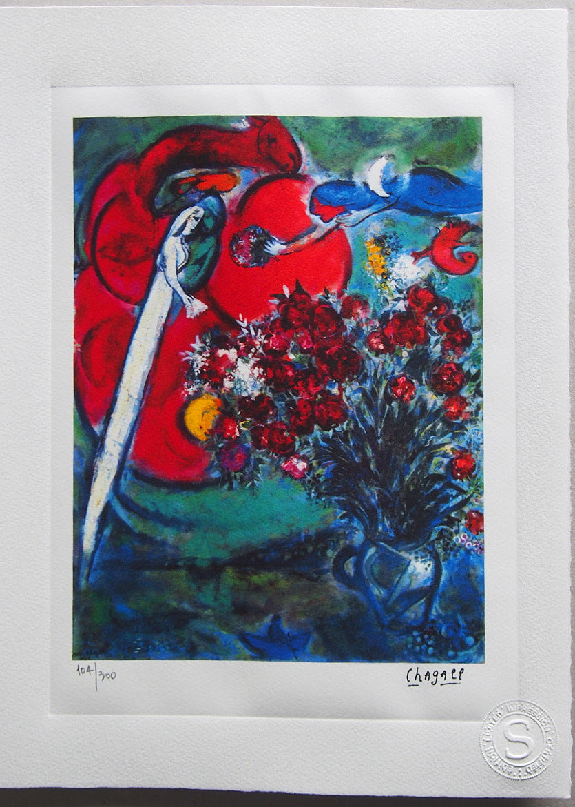 Marc Chagall - Hand Pressed Print – Art & Vintage Store Ltd