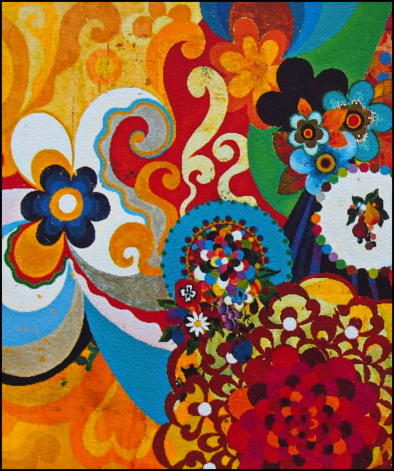 Beatriz Milhazes - Hand Pressed Print – Art & Vintage Store Ltd