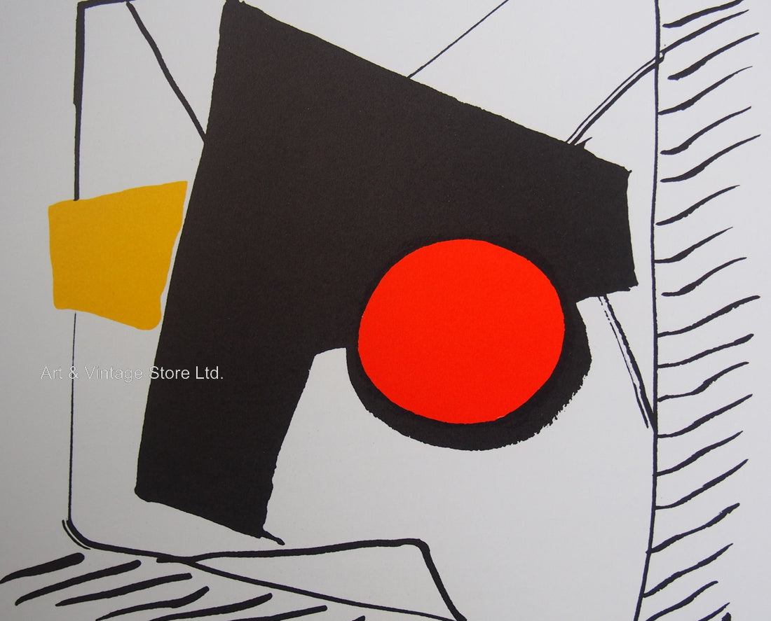 Alexander Calder Print - Original Lithograph 1976 – Art & Vintage Store Ltd