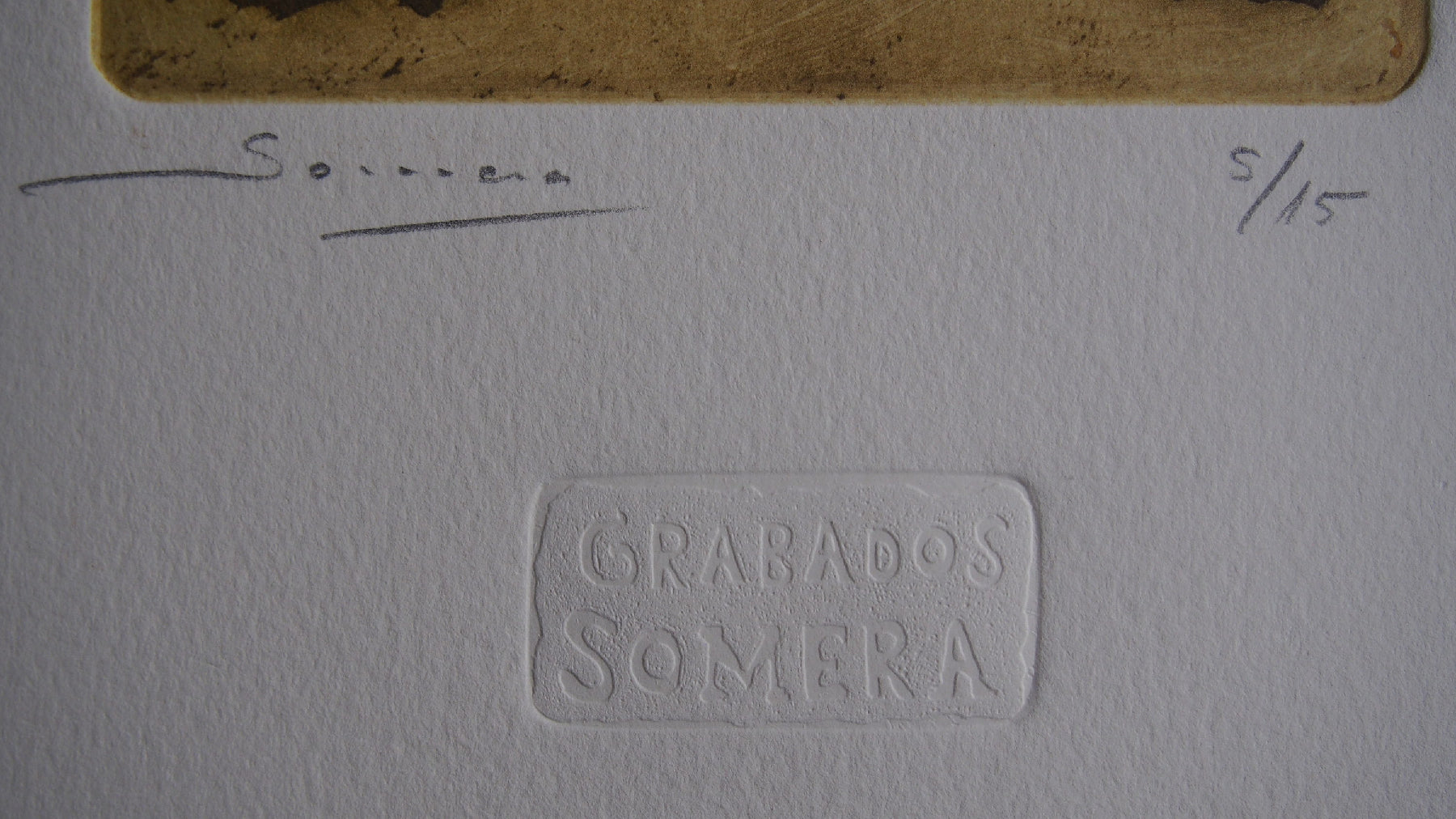 Grabados Somera - Original Limited Edition Aquatint Etching - – Art ...