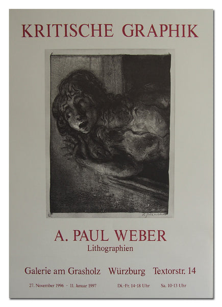 Paul Weber - Original Artist Poster 1996 – Art & Vintage Store Ltd