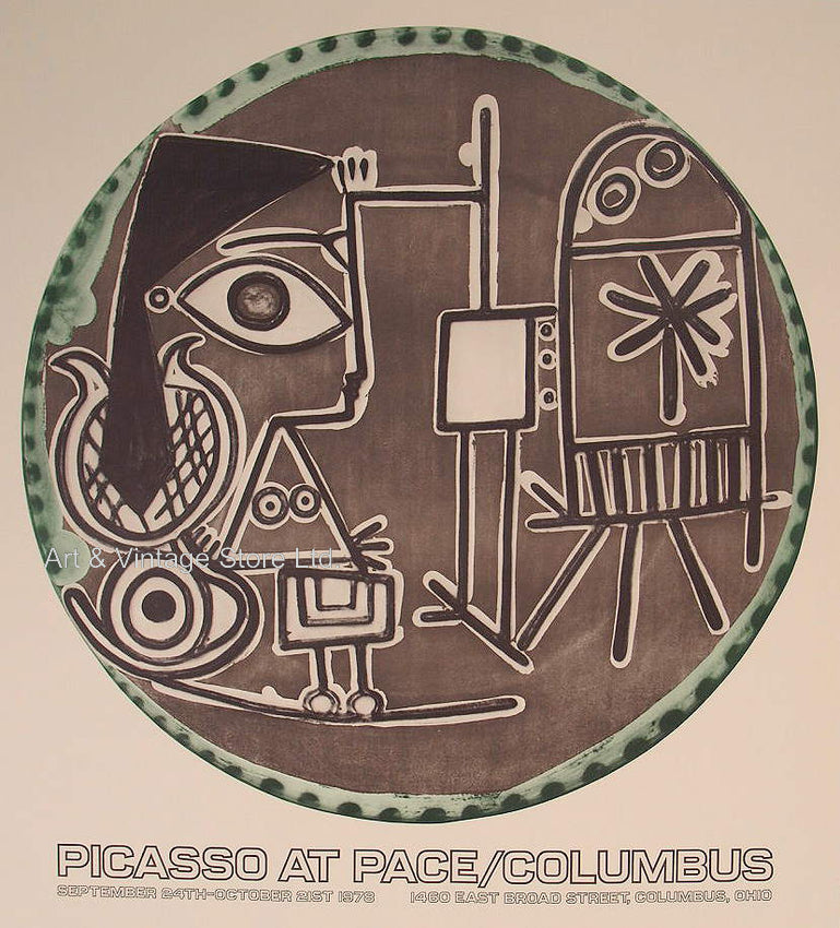 Pablo Picasso at Pace - Original Artist Poster 1978 – Art & Vintage ...
