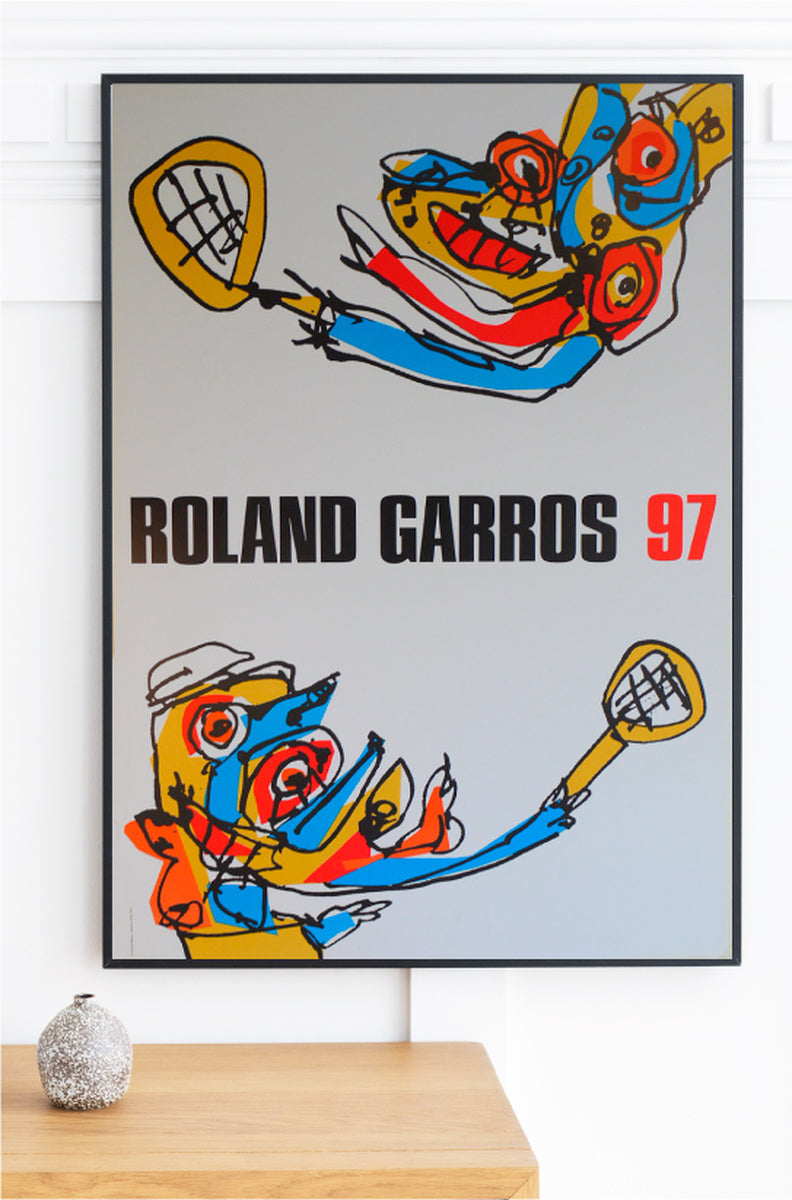 Roland Garros – Original Artist Poster 1997 – Art & Vintage Store Ltd