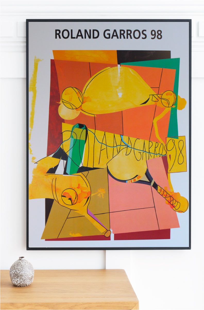 Roland Garros – Original Artist Poster 1998 – Art & Vintage Store Ltd