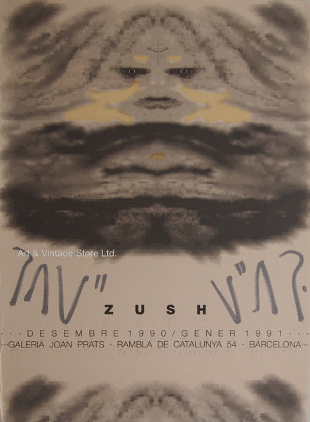 Zush - Original Artist Poster 1991 – Art & Vintage Store Ltd