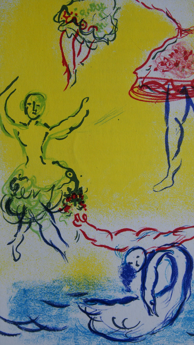 Marc Chagall Print - Original Lithograph 1965 – Art & Vintage Store Ltd