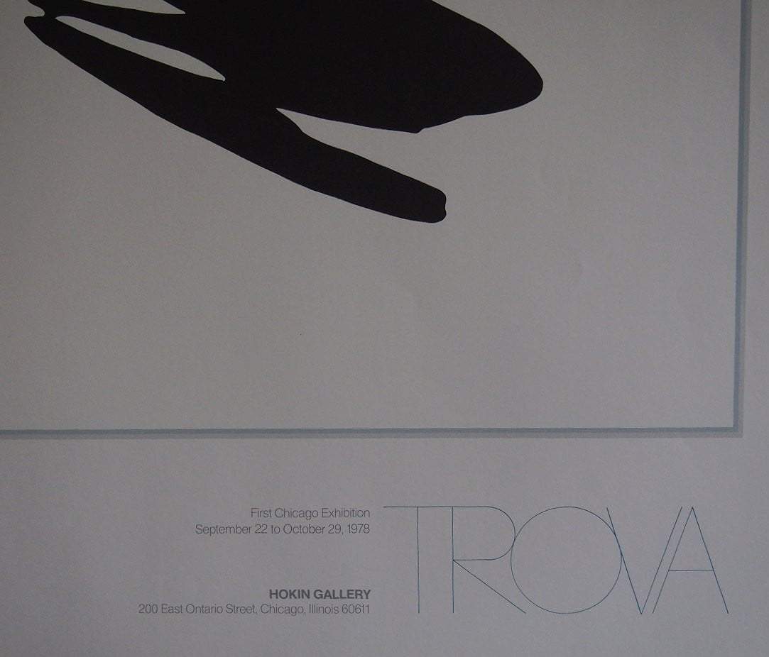 Ernest Trova Original Artist Poster - Holkin Gallery, Chicago 1978 ...
