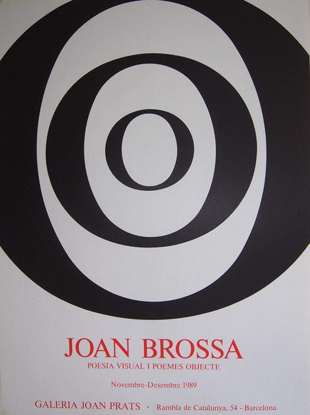 Joan Brossa - Original Artist Poster 1989 – Art & Vintage Store Ltd