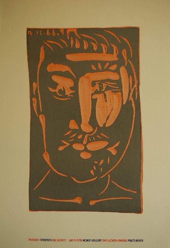 Pablo Picasso - Original Artist Poster 1977 – Art & Vintage Store Ltd