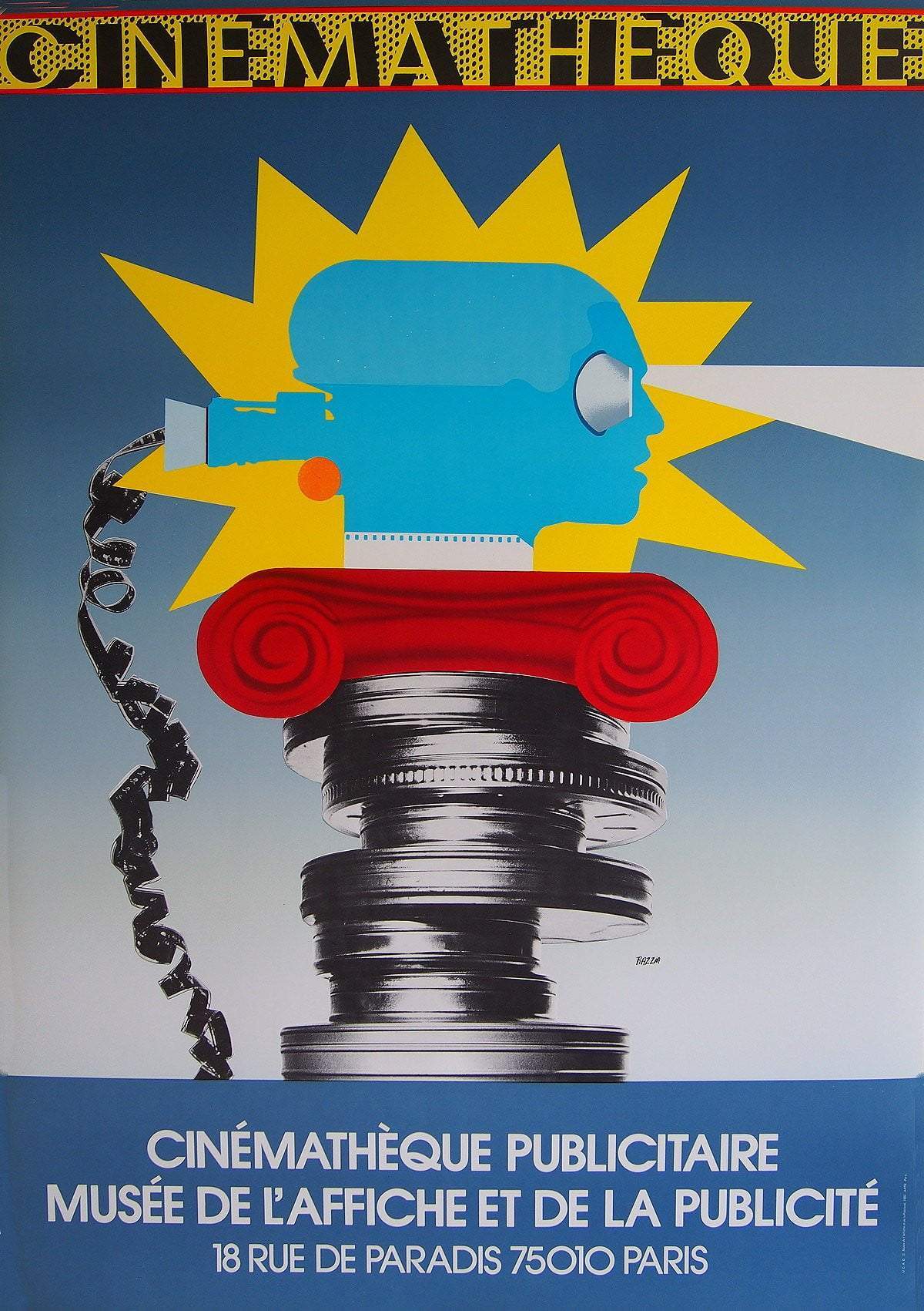 Razzia – Original Exhibition Poster 1982 – Art & Vintage Store Ltd
