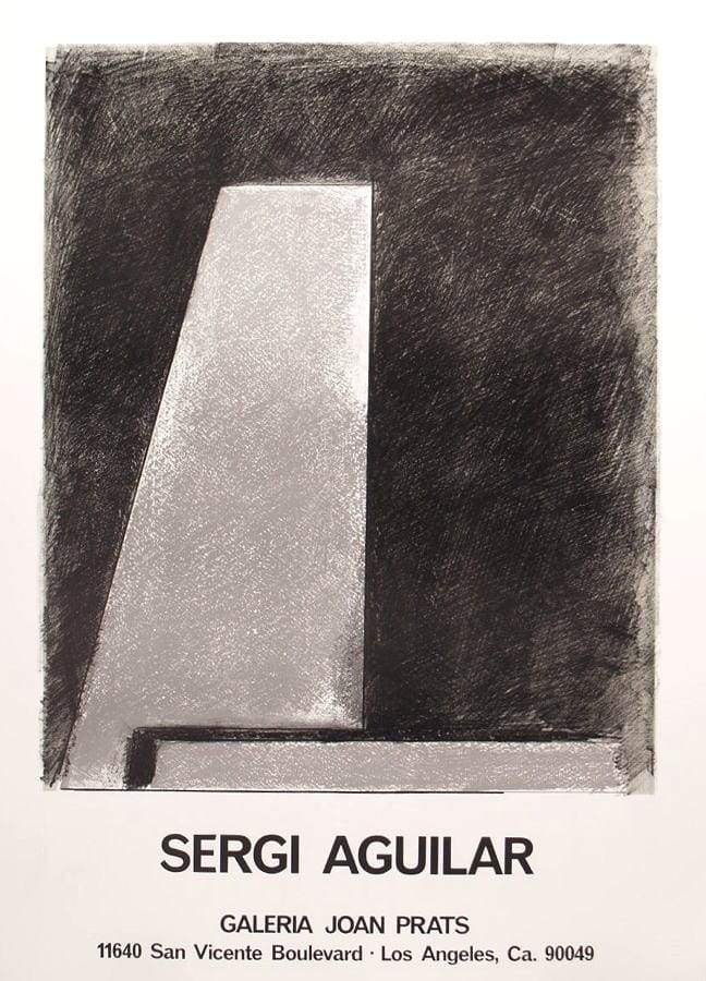 Sergi Aguilar - Original Artist Poster 1984 – Art & Vintage Store Ltd