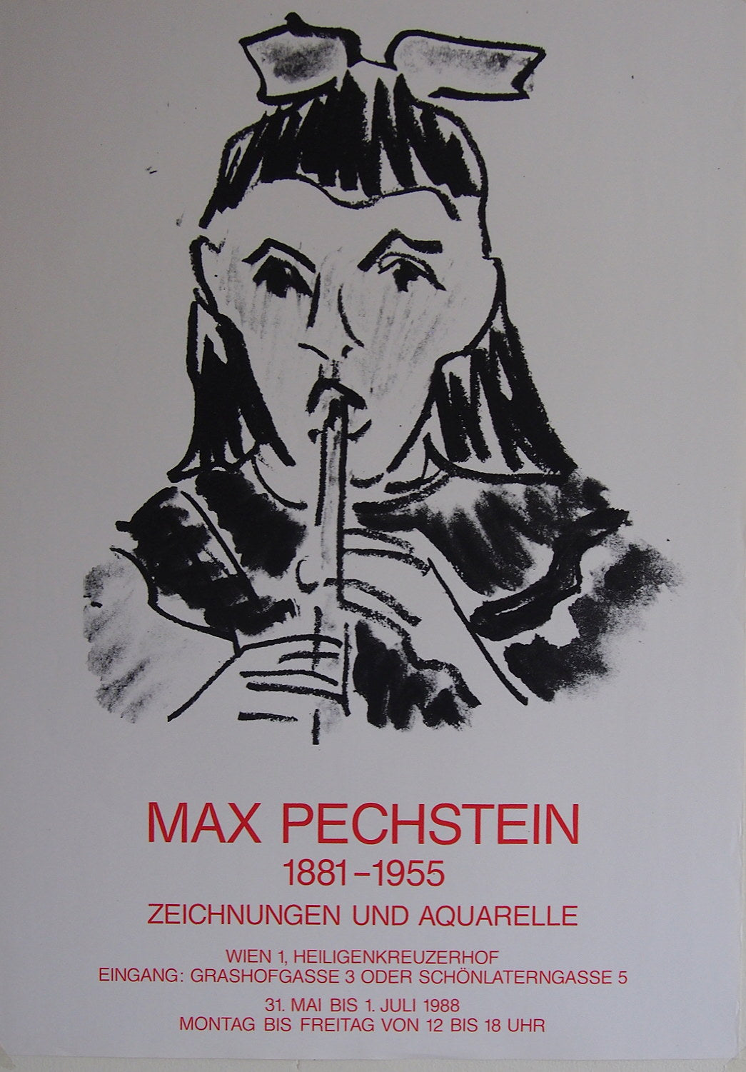 Max Pechstein - Original Artist Poster 1988 – Art & Vintage Store Ltd