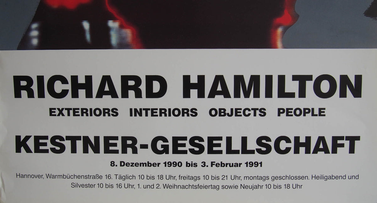Richard Hamilton - Original Artist Poster 1991 – Art & Vintage Store Ltd